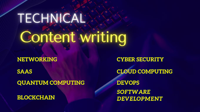 Be your technical content writer and saas copywriter by Subhodeep2 | Fiverr