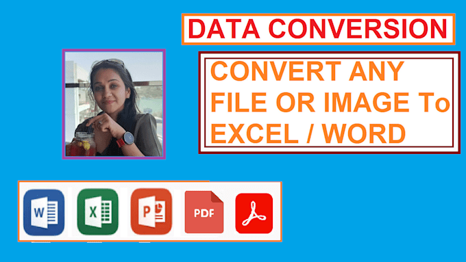Convert any file or image to excel and word by Samtajain18 | Fiverr Convert any file or image to excel and word by Samtajain18 | Fiverr