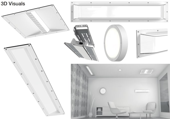 Create 3d models for printing and rendering by Alangridge | Fiverr