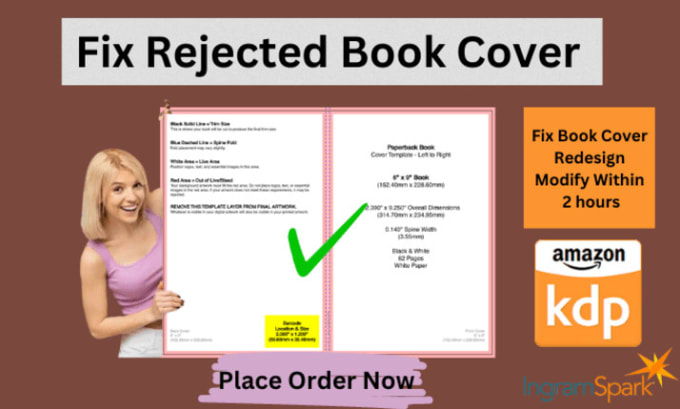 Format fix resize book cover for amazon kdp, ingramspark barnes and ... Format fix resize book cover for amazon kdp, ingramspark barnes and ...
