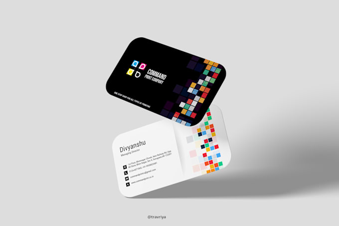 Make visiting card design that caters to the latest trends by Travriya ...