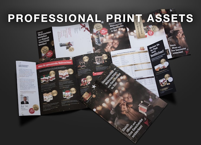 Create professional looking print assets for you by Pat_cat | Fiverr