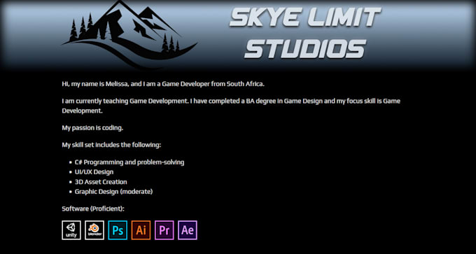 Create a 3d prototype game for you in unity c sharp by Skyler28gm | Fiverr