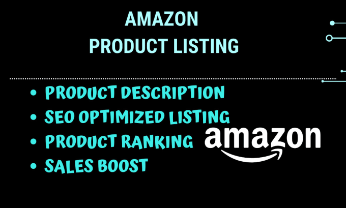 Provide seo optimized amazon product listing, description services by ... Provide seo optimized amazon product listing, description services by ...