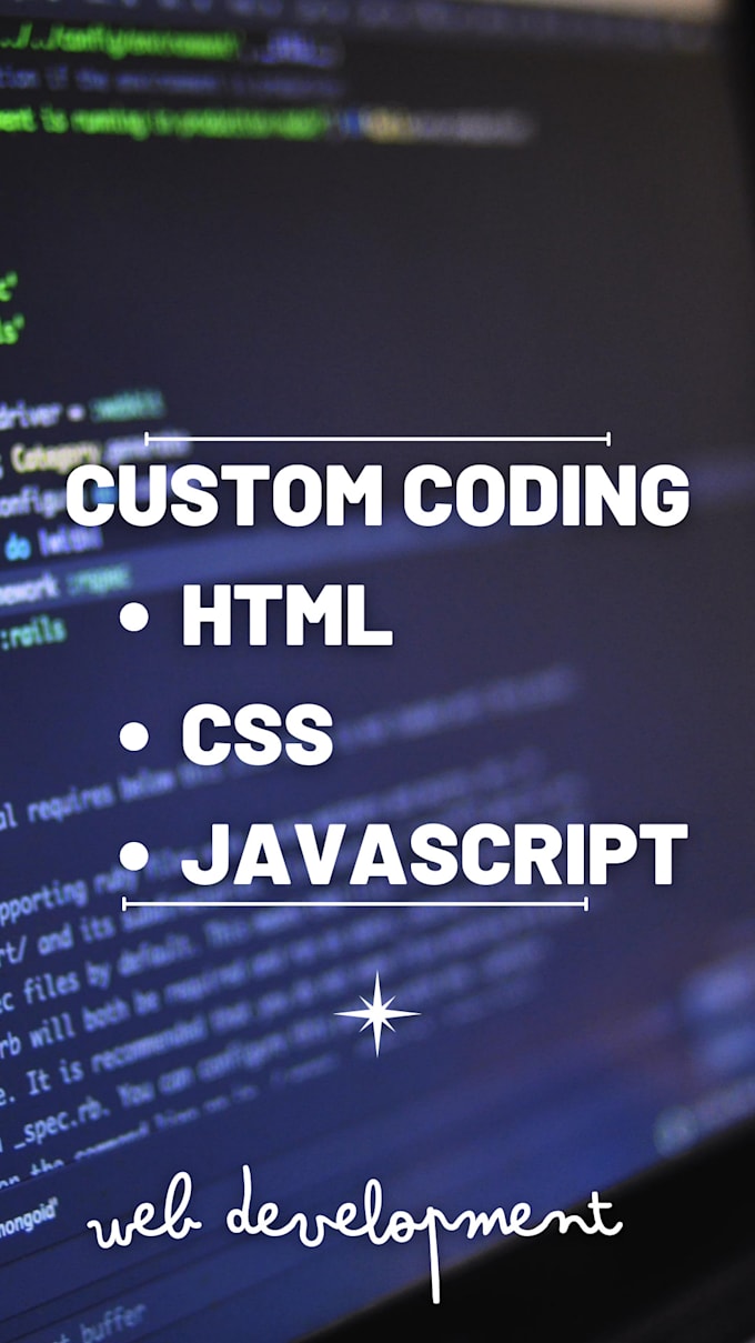 Develop custom html, css, javascript for your website by Mubashra ...