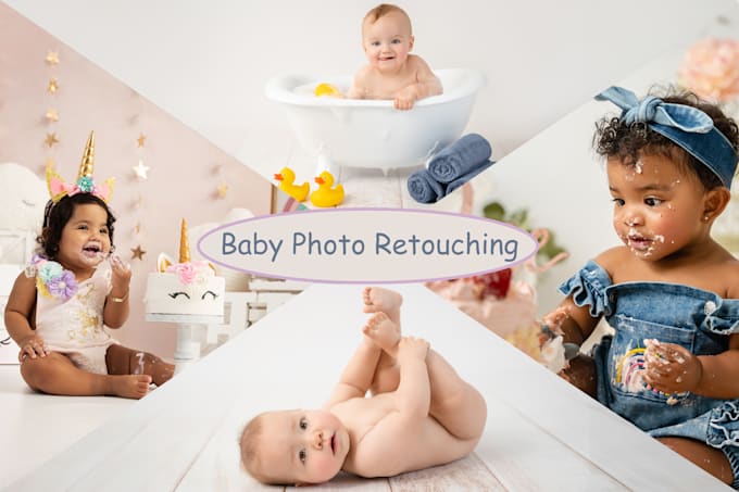 Edit, retouch baby photos by Alianor_retouch | Fiverr