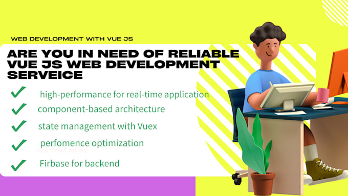 Make a responsive vue js web application by Nomiynasiri | Fiverr Make a responsive vue js web application by Nomiynasiri | Fiverr