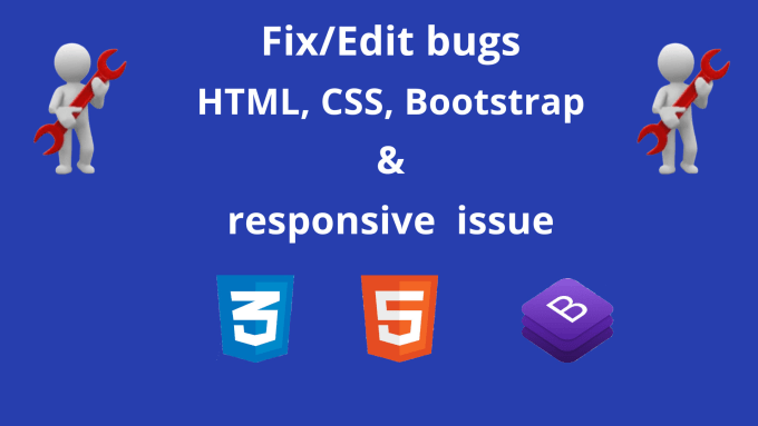 Fix Html Css Bootstrap And Responsive Issues By Mariadiyana Fiverr