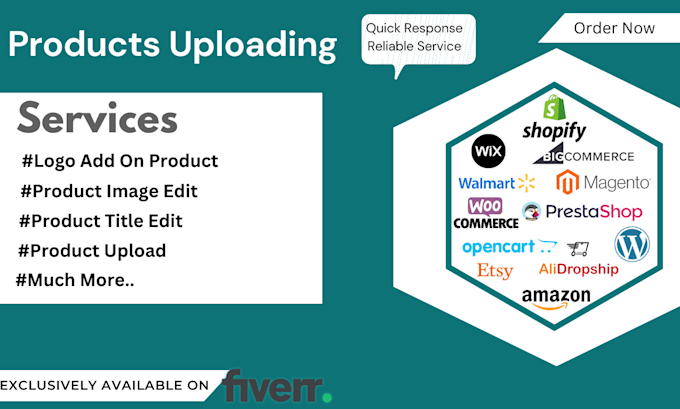 Upload variable products or csv to your ecommerce store by Ambr_tech | Fiverr