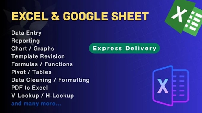 Do Excel Data Entry Excel Data Cleaning Formatting And Merge Excel