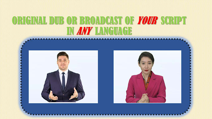 Use ai to create an oral dub or video of your writing in any language ...