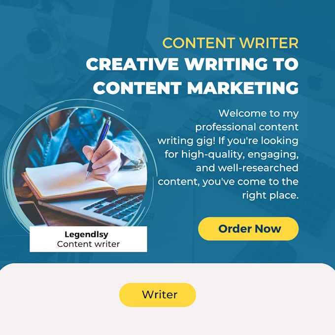 Do seo article writing, blog post writing or content writing by ...
