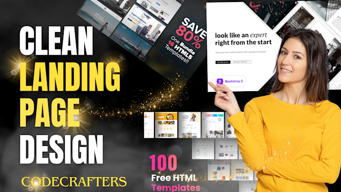 Build responsive, static website or html,css landing page portfolio ... Build responsive, static website or html,css landing page portfolio ...
