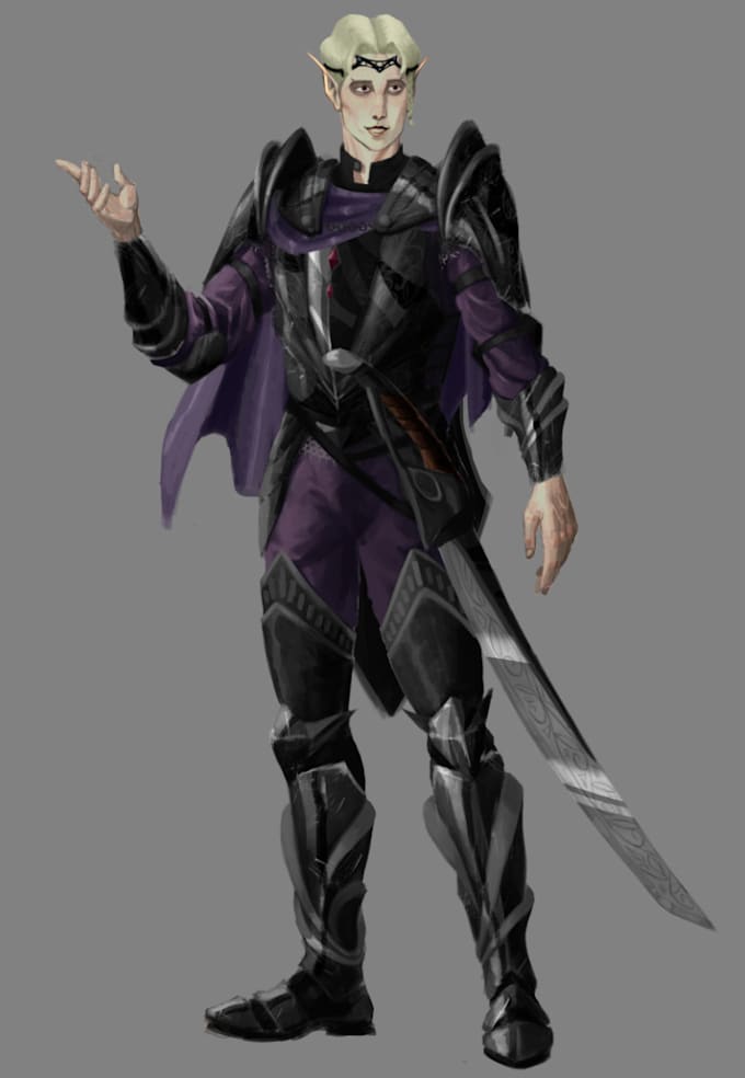 Draw your tabletop game characters by Shichi758 | Fiverr