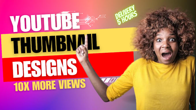 Design youtube trendy,attractive thumbnail in just 5 hours by ...