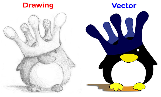 Vectorizare, convertiré, sus dibujos o imágenes en vector by Up ...