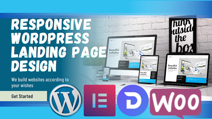 Create responsive wordpress landing page design or elementor pro landing page by Si_sabbir | Fiverr