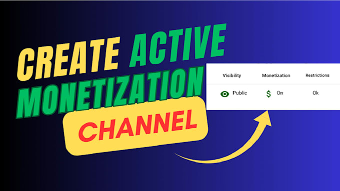 Create active monetization youtube channel by Mediaboostershq | Fiverr