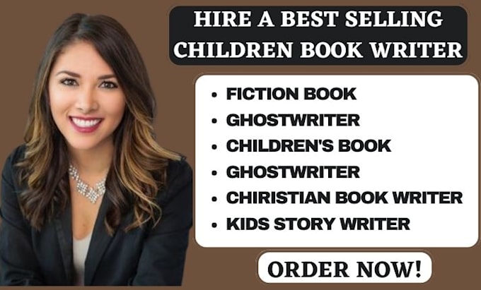 Be your ebook writer ghostwriter fiction book kids bedtime story book ...