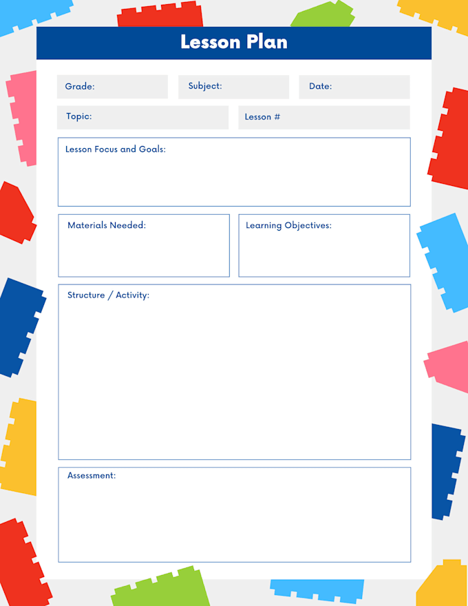 Design lesson plans that make math accessible and fun by Nzangre | Fiverr