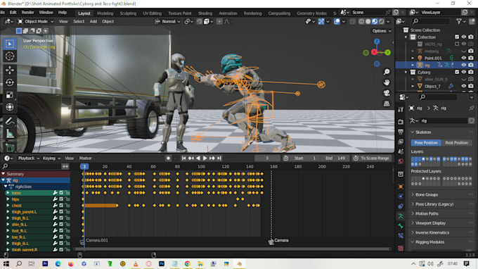 Create fbx animation data for your games and films by Kevinogega | Fiverr
