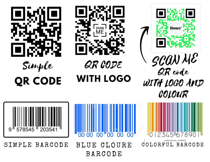 Create your custom barcode and qr code for your product by Rajanoman1 ...