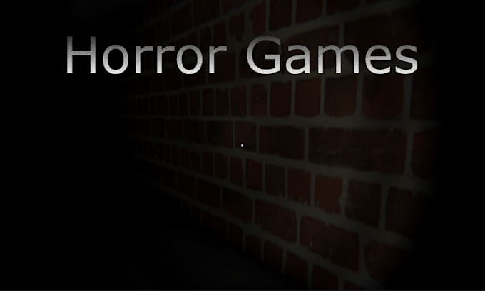 Be your game developers for 3d horror games by Ro_games | Fiverr