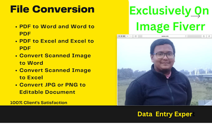 Covert pdf word or excel by Hashem81 | Fiverr