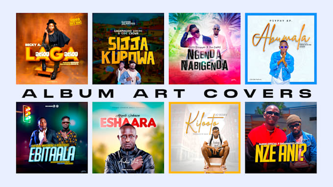 Design a unique album cover for you by Mutymaartic | Fiverr