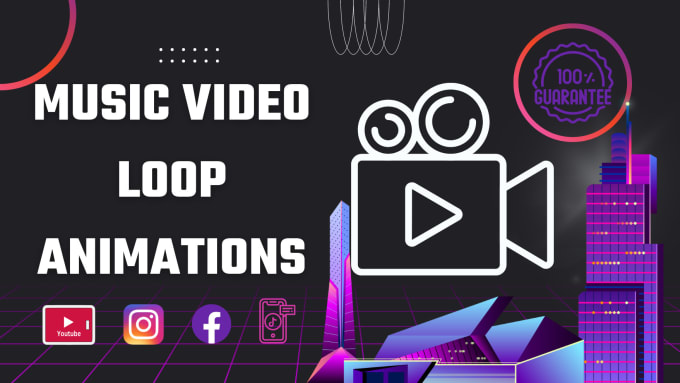 Create a animated music loop for you by Hopestah | Fiverr