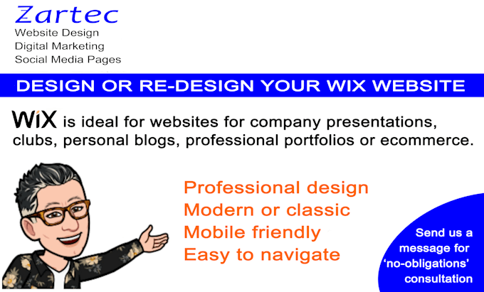 Design customized mobile friendly website with slide shows and ...
