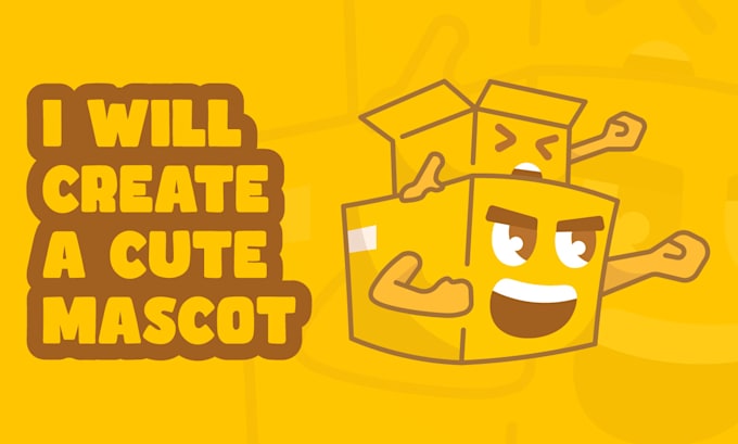 Design a simple and cute mascot logo by Gisarts | Fiverr