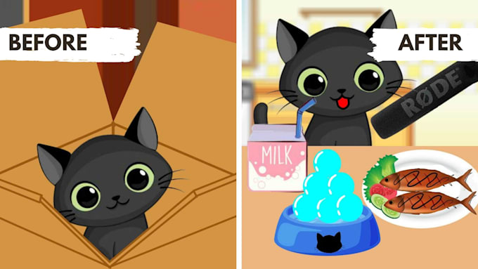 Create cool 2d animation video for you by Paramsharma542 | Fiverr