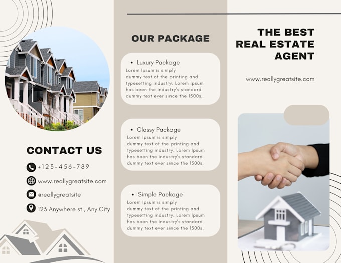 Make print ready brochure designs for your company by Sofeepierce | Fiverr