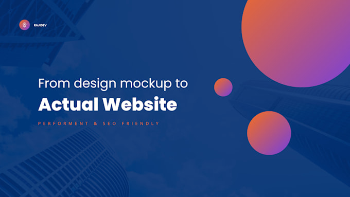 Build simple websites from your design mockup by Rajibulislamdev | Fiverr Build simple websites from your design mockup by Rajibulislamdev | Fiverr