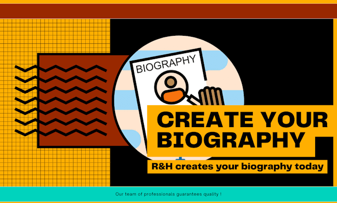 Create your own biography by Noah_heine | Fiverr