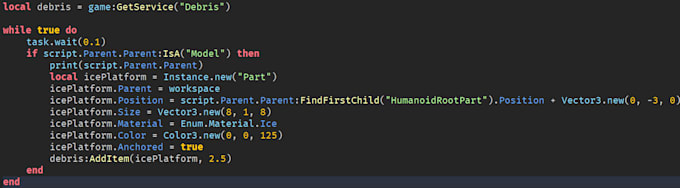 Make any script for your roblox game by Inkydoesstuff | Fiverr