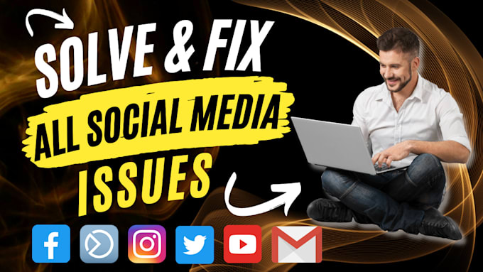 Solve facebook, instagram, gmail, twitter, meta issues by Atifawan555 ...