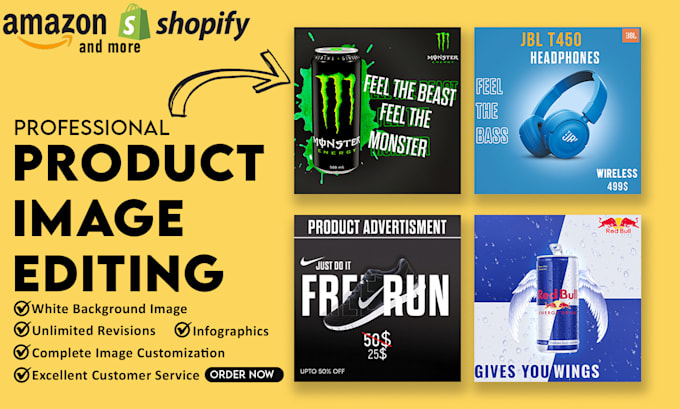Do professional product image editing for ecommerce by Sohail_here | Fiverr