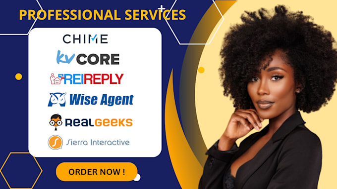 Sierra interactive, kvcore, chime, real geeks, wise agent, rei reply by Giddigital | Fiverr