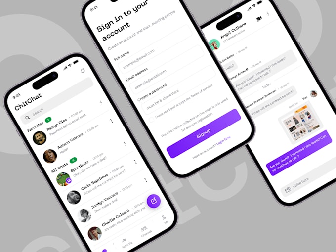 Create mobile app ui design by Zalakrajaopi | Fiverr