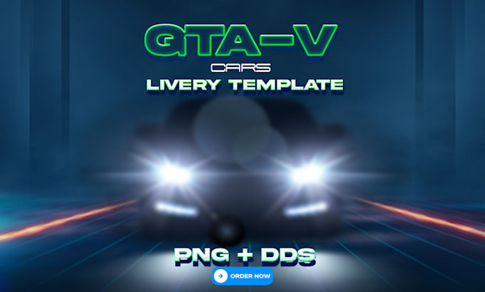 Create template for your fivem car and livery by Youshabaloch | Fiverr