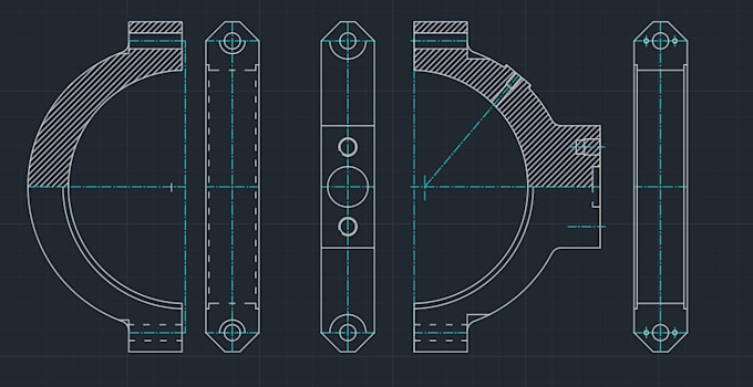 Draft 2d drawings in autocad in detail by Antonys12 | Fiverr
