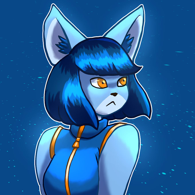 Draw furry icon profile picture avatar by Sarongui | Fiverr