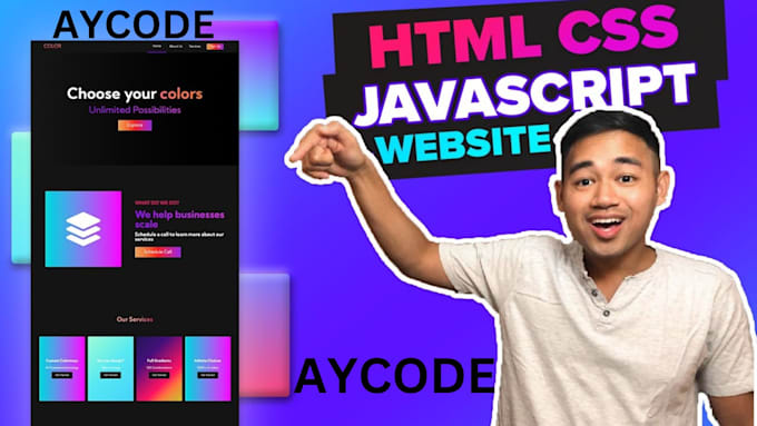 Make Html Css Web Development And Web Programming For You By Aycodem10