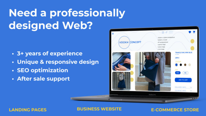 Design and develop a modern and responsive wix website by Nanasmolina ... Design and develop a modern and responsive wix website by Nanasmolina ...