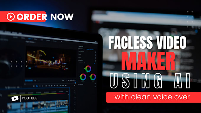 Create jaw dropping faceless youtube videos and ai video editing by Ch_imtiaz20 | Fiverr