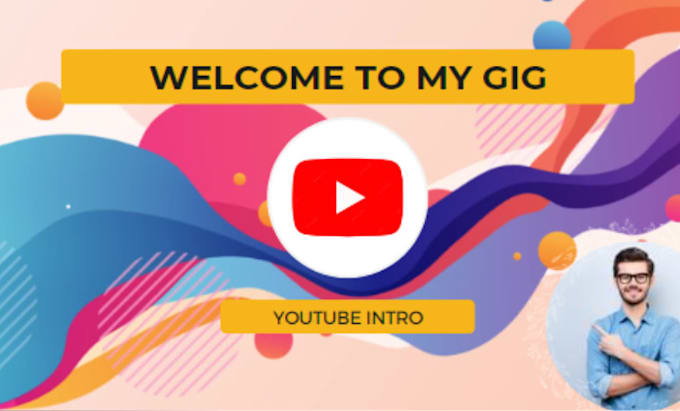 Create a youtube, podcast intro and outro logo animation by ...