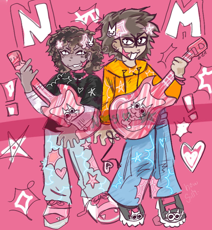 Draw any character you would like by Kittenlocks | Fiverr