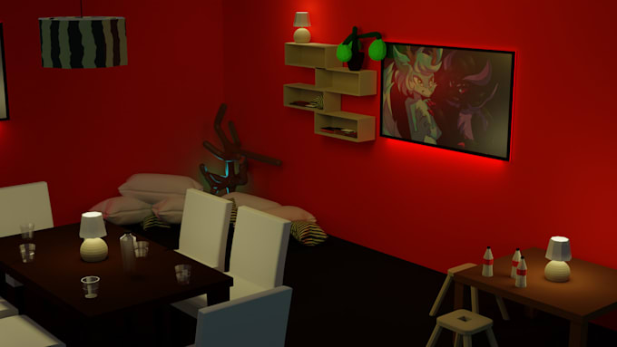 Model 3d game ready objects using blender by Knrcart | Fiverr